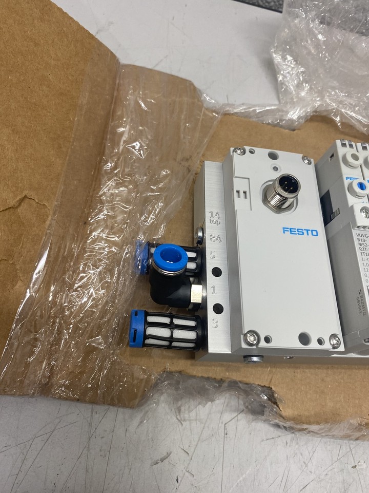 Festo Valve Terminal VTUG-10-VRLK-S8-B1T-Q8A-U-QH4SU-12P | eBay