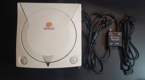 *WORKING* SEGA DREAMCAST CONSOLE , AV , POWER CABLE , NO CONTROLLER | eBay