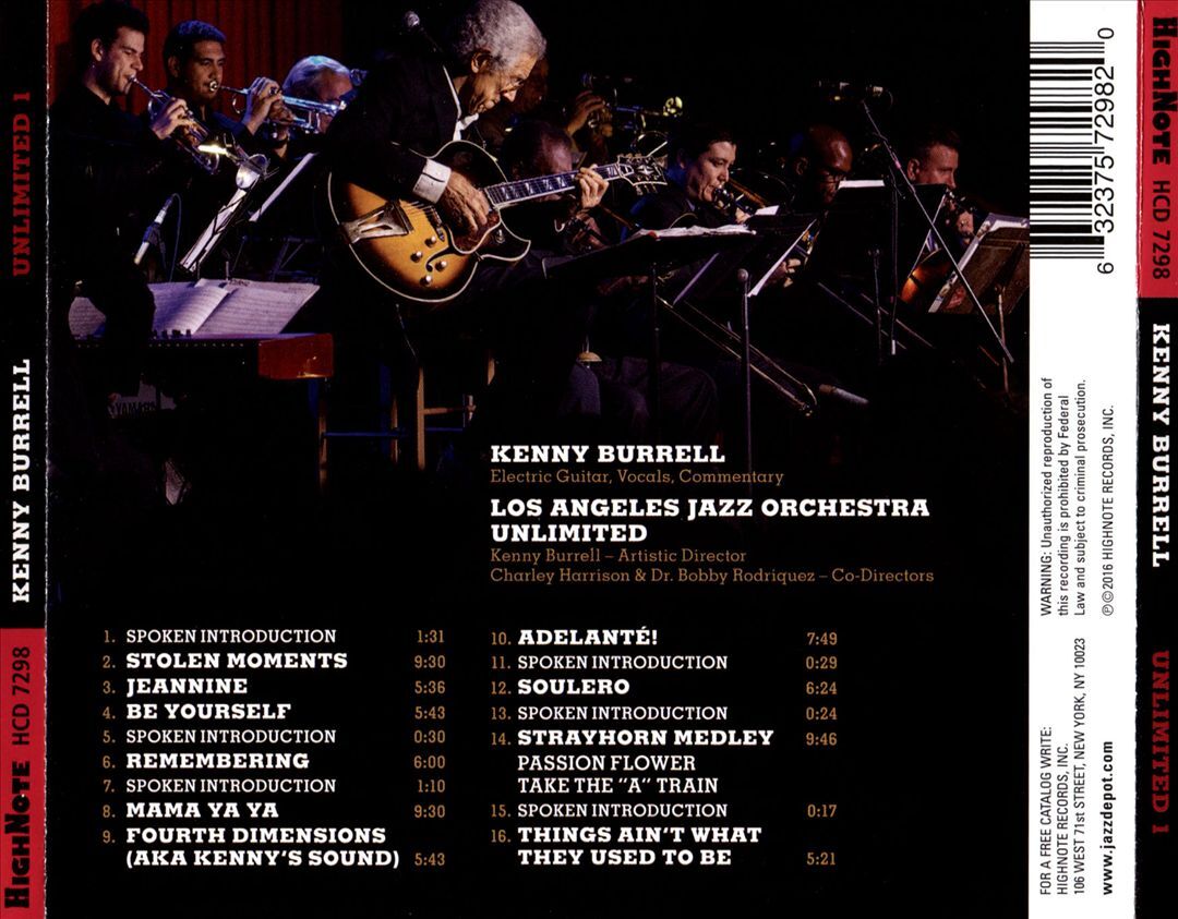 Kenny Burrell Versoul Kenny Burrell Jazz 6 – Destroy All Guitars