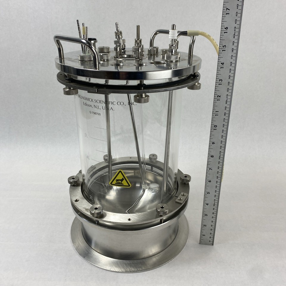 New Brunswick Scientific 5L Vessel Fermentor Bioreactor Q798700 | eBay