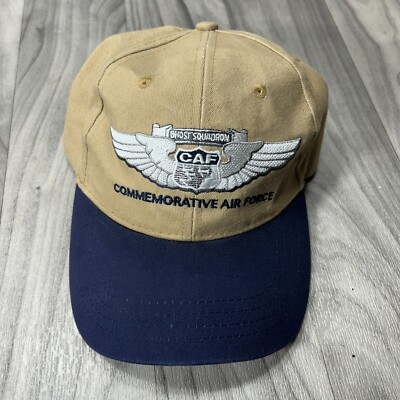 Ghost Squadron Commemorative Air Force Baseball Cap Unisex Beige Blue ...