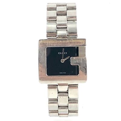GUCCI G Face 3600J Black Dial Silver Quartz Men Watch From Japan | eBay UK