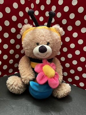 Cuddle Barn Bumble Bee Animated Musical Bear Stuffed Animal You Are My ...