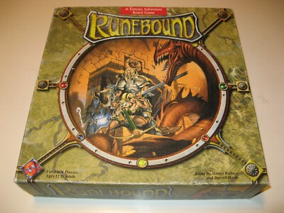 Runebound board game core base set *no dice* 1st Ed. Fantasy Flight | eBay