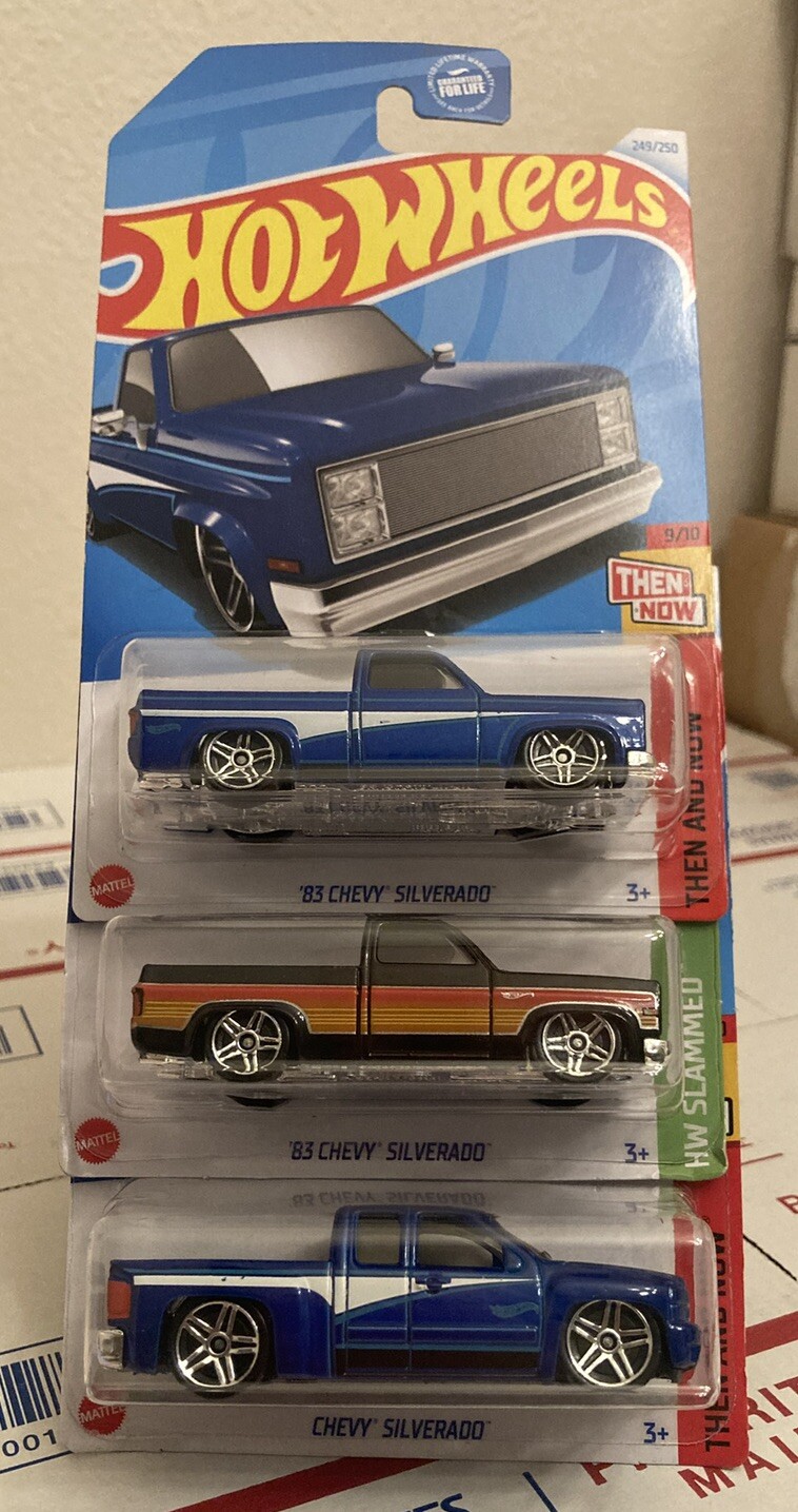 HOT WHEELS 83 CHEVY SILVERADO LOT OF 3 | eBay