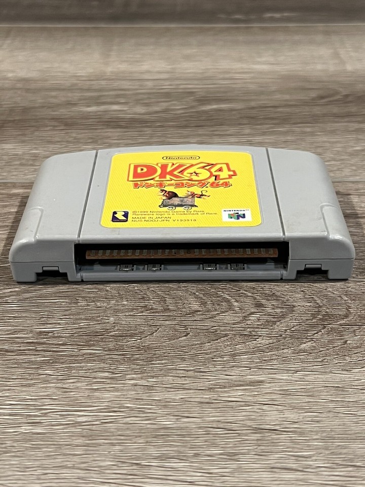 Donkey Kong 64 (Japanese) DK64 Nintendo 64 N64 Japan import US Seller ...