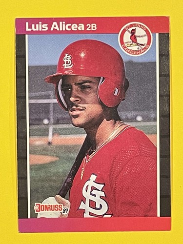 Luis Alicea 1989 Donruss Base #466 St. Louis Cardinals | eBay