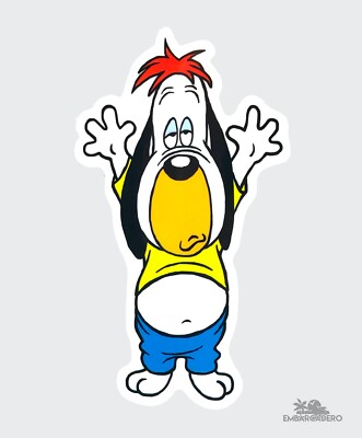 Almost x Hanna-Barbera Heritage DROOPY Skateboard Sticker 5in | eBay