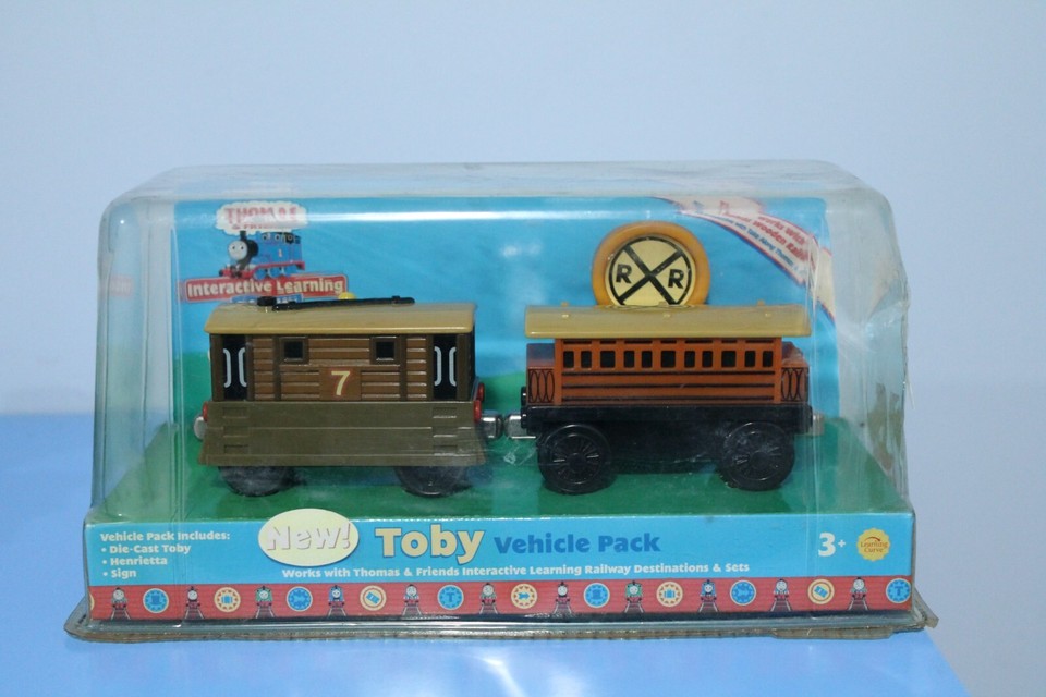 Thomas & Friends Interactive Learning Railway Train HENRIETTA & TOBY ...