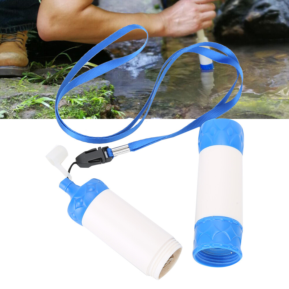 Outdoor Portable Water Purifier Straw Emergency Water Purifier ...