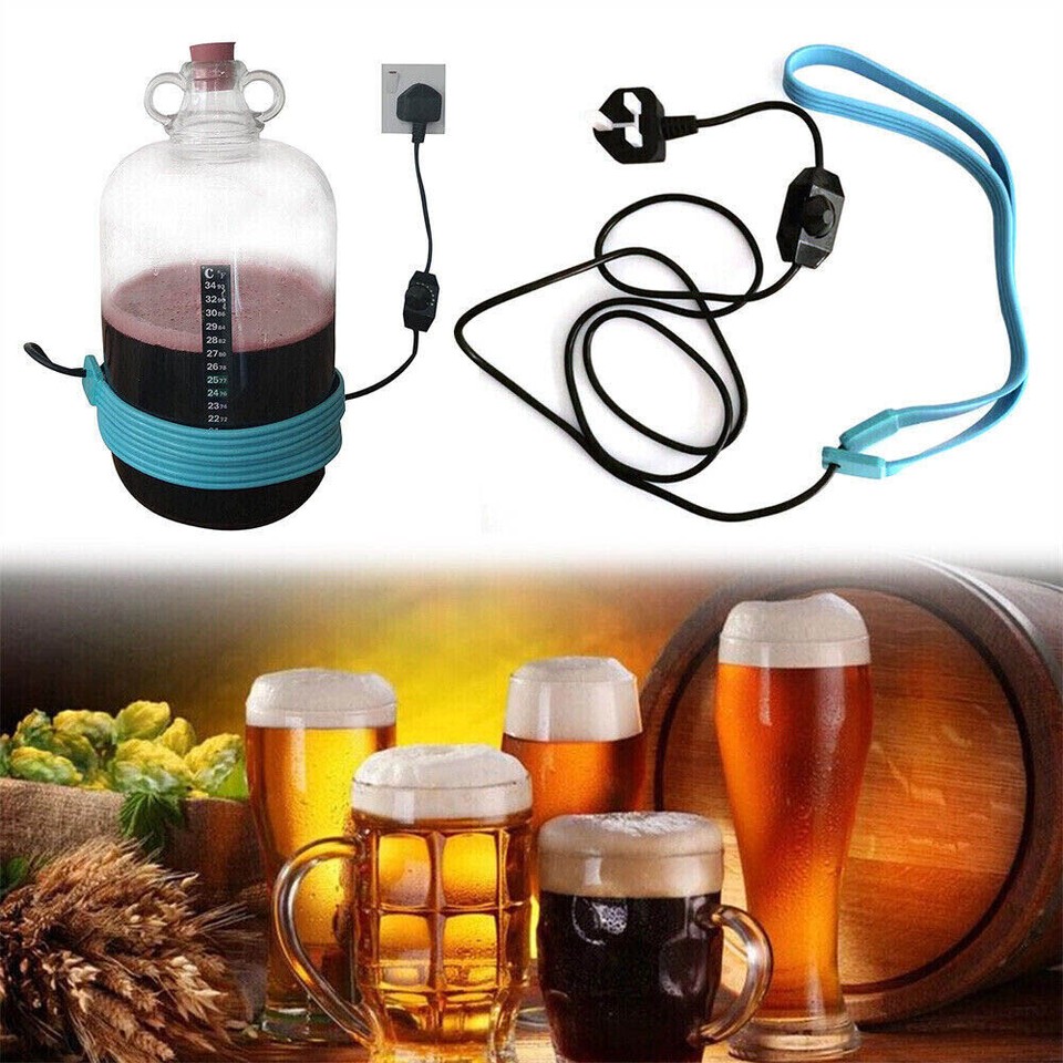 Home Brew Heating Heater Belt Beer Wine Spirit Fermentation Temperature ...