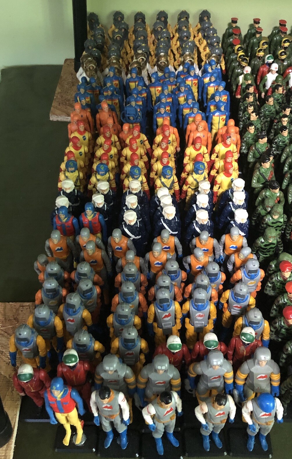 UK Gi Joe Action Force Palitoy Lot 167 Figures 82,83 and 84 Q Force ...
