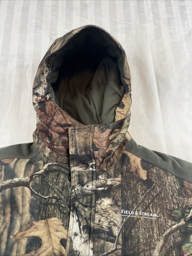 Field & Stream Youth Hunting Jacket L Camo Insulated HydroProof Ultra ...