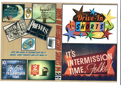 DRIVE IN INTERMISSION MOVIE SHORTS ON DVD 2 HRS VOLUME 4 | eBay