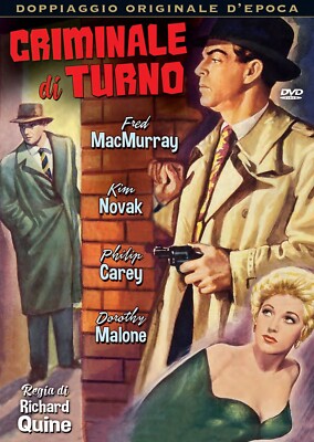 Pushover (1954) - DVD (Region Free) - Kim Novak - Fred MacMurray - IN ...