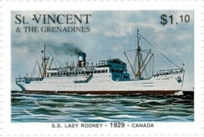 St. Vincent #SG3483a MNH 1996 Passenger Ships Lady Rodney [2349a Mi3753 ...
