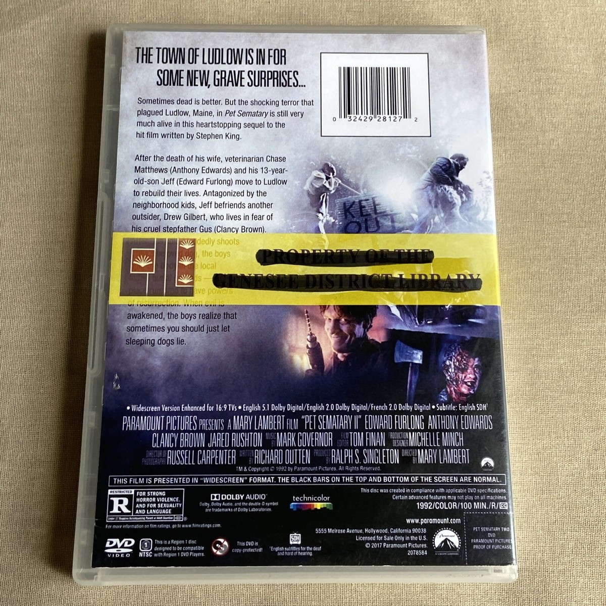Pet Sematary Clancy Brown ZionRevenge — Videomessiah: Clancy Brown