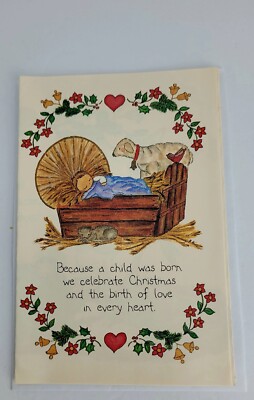 Vintage Guideposts Christmas Fold Out Greeting Card Christmas A Time To ...