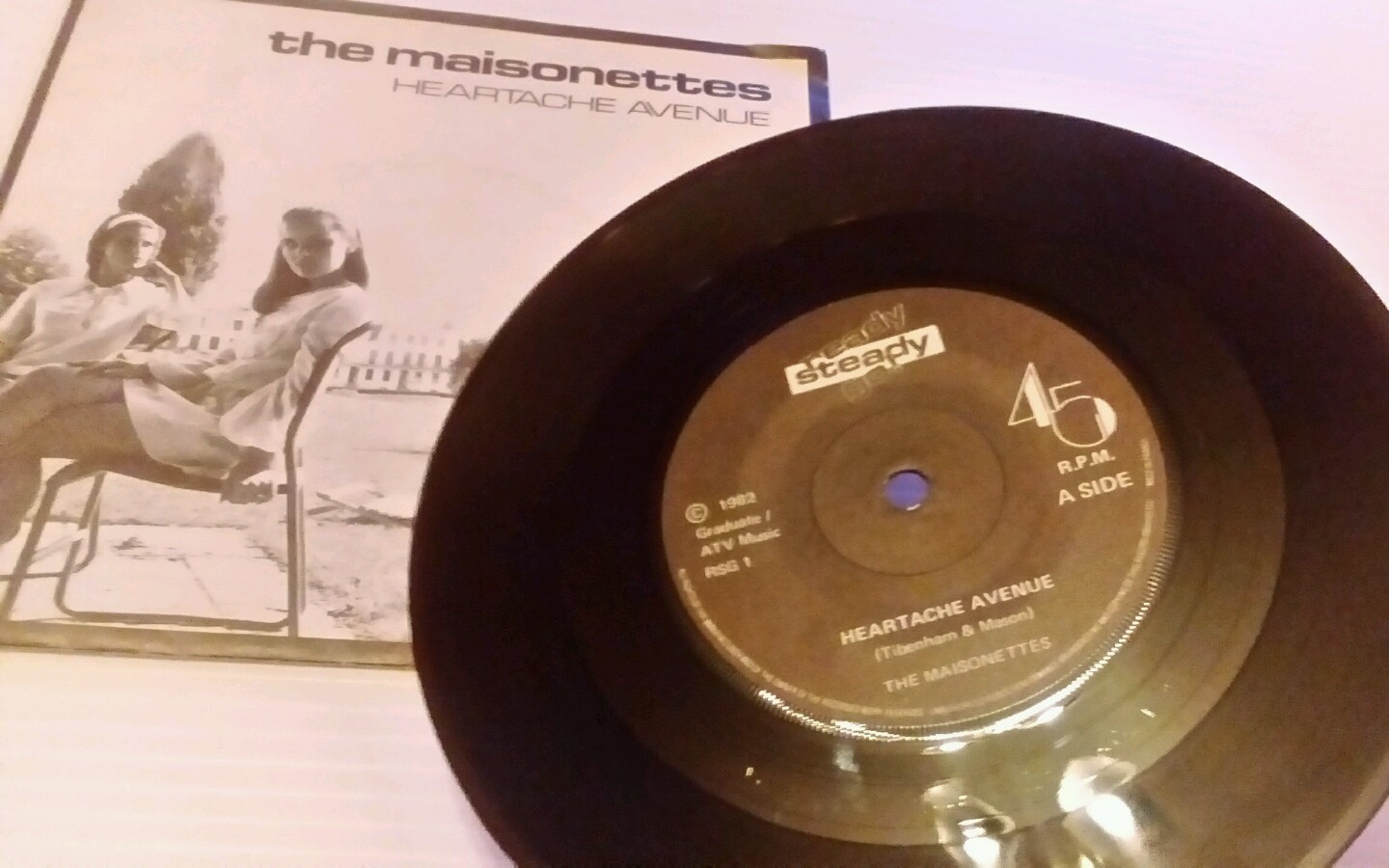 The Maisonettes Heartache Avenue 7" Single Vinyl 1982 Picture Sleeve ...