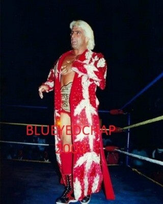 RIC FLAIR WRESTLER 8 X 10 WRESTLING PHOTO NWA WWF WCW | eBay