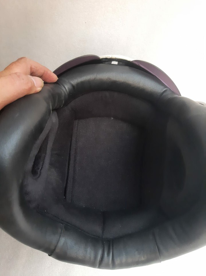 HGU-33 TOP GUN MAV - GOOSE NAVAL AVIATOR PILOT HELMET with Leather ...