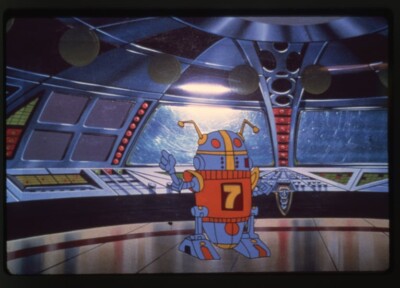 Battle of the Planets Animation 7 Zark 7 Robot Vintage Dupe 35mm ...