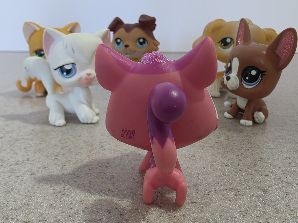 LPS Lot of 6 Authentic G2 Littlest Pet Shop Shorthair Cat, Spaniel ...