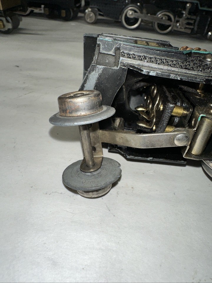 AMERICAN FLYER PRE WAR O GAUGE 2-4-2 STEAM LOCOMOTIVE 420 Tested Tender ...