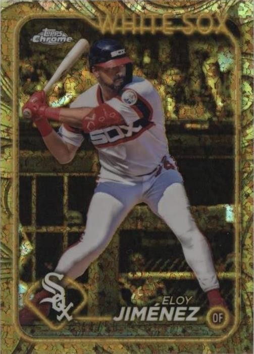 2024 Topps Gilded Collection - Eloy Jimenez #46 Gold Mini-Diamond ...