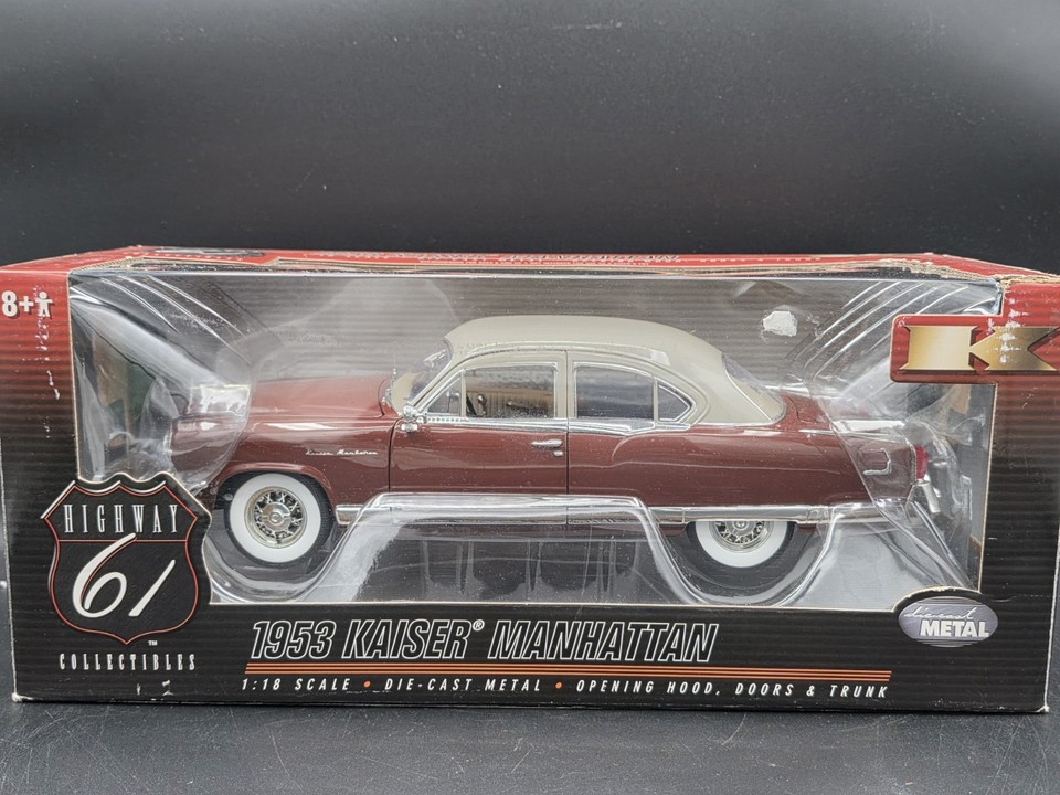 Highway 61 DCP 1953 Kaiser Manhattan Buick 2 Door Sedan 1:18 Scale ...