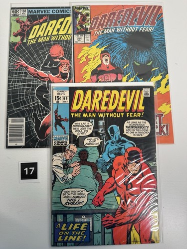 Daredevil Man Without Fear 69 188 And 254 Set Of 3 | eBay