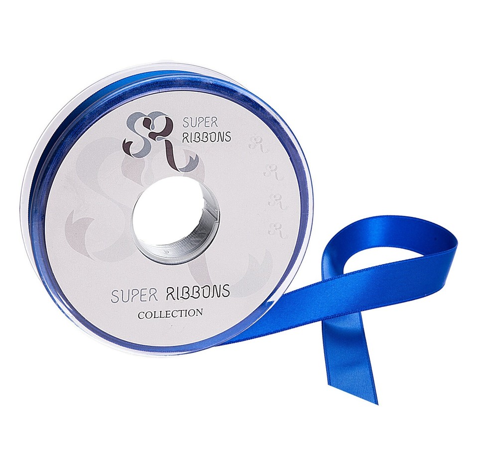 Satin Ribbon Reels Rolls Double Sided Face 20/50 Metre Plain Width 3 ...