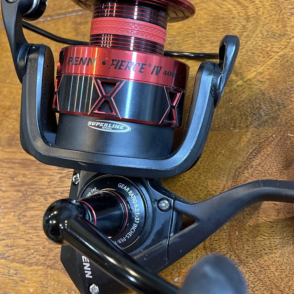 Penn Fierce IV Spinning Reel 4000 6.2:1 FREE SHIPPING 31324280601| eBay