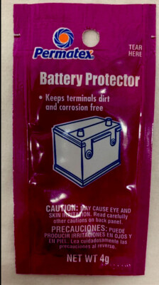 Permatex Battery Terminal Protector Single Use 4g Pouch | eBay