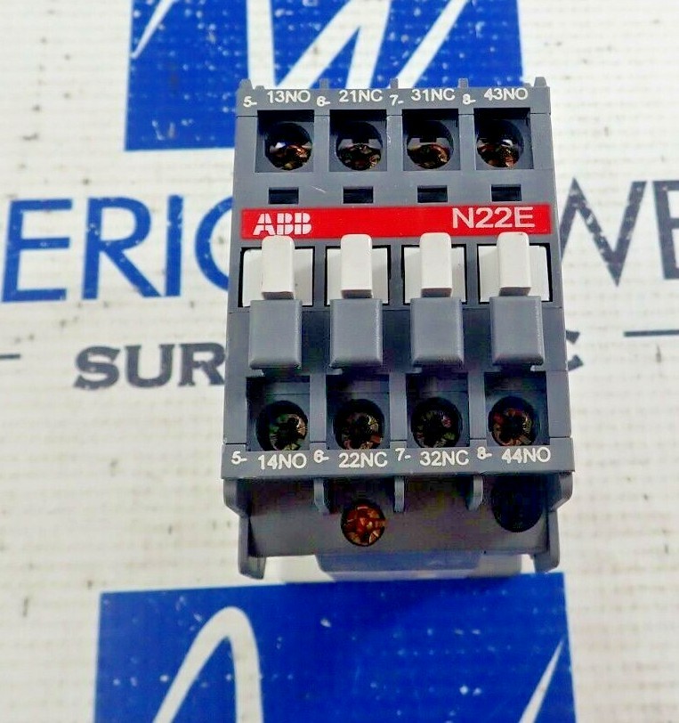 ABB N22E CONTACTOR 16A 600V ac MAX 110V/50HZ 110-120V 60HZ COIL | eBay