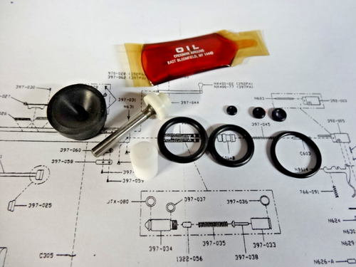 Benjamin 392 397 C9 CB9 OEM Repair- Reseal Kit w/PellOil | eBay