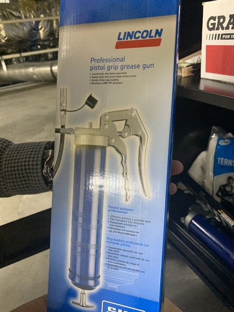 Lincoln 1134 Professional Pistol Grip Grease Gun UPC 095992096032 for ...