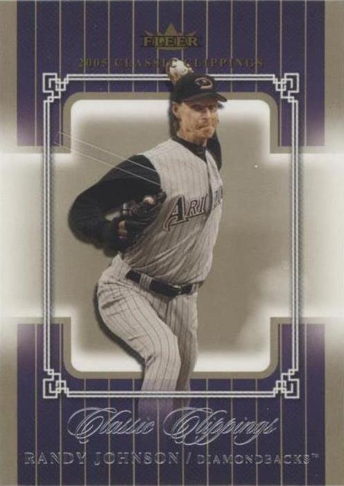 2005 Fleer Classic Clippings - Randy Johnson #51 for sale online | eBay