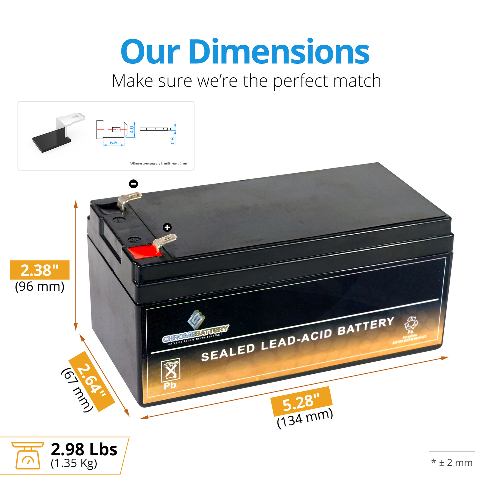 Rechargeable 12V 3.5AH SLA Battery replaces BP3-12 BP3.6-12 CFM12V3 ...