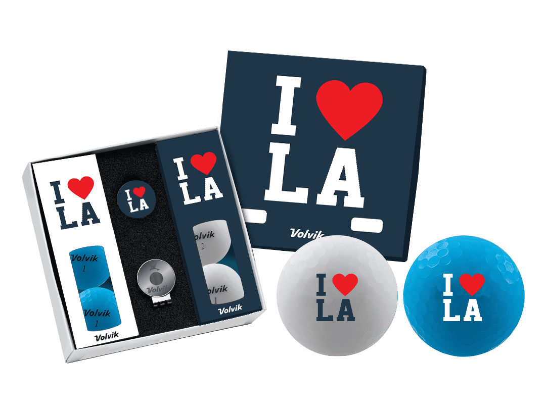 Volvik Vivid Limited Edition State Pack Golf Balls & Ball Marker Set ...