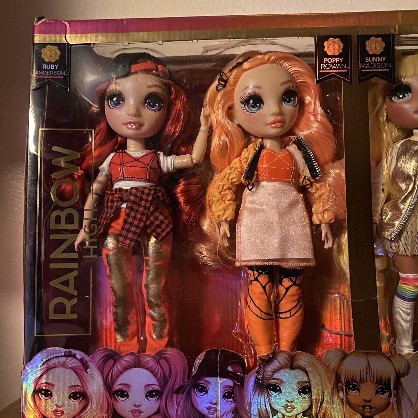 MGA Entertainment Rainbow High Original Fashion Doll Playset - 6Pack ...