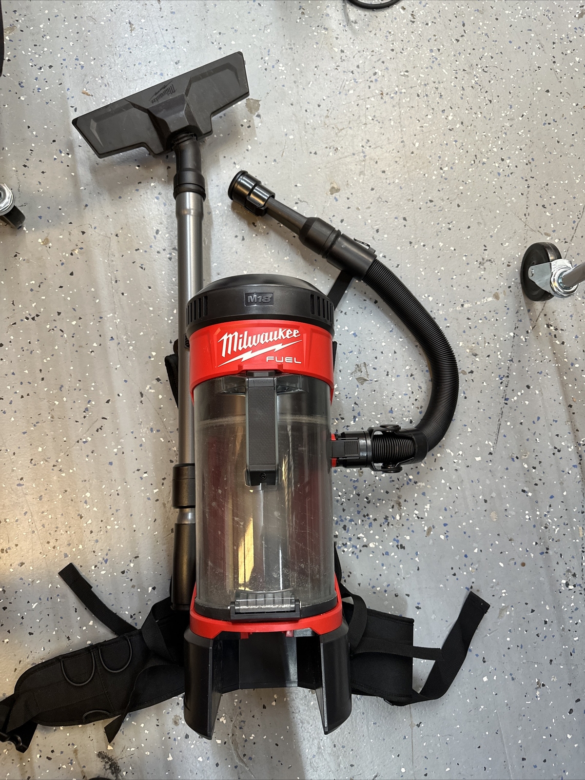 Milwaukee 0885-20 M18 Fuel Backpack Vacuum - Black 45242508174 | eBay