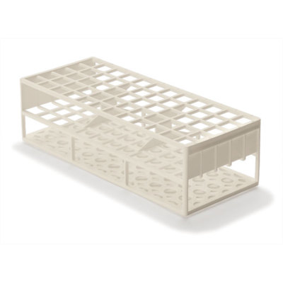 Laboratory Test Tube Racks for 17mm Test Tubes, White 2 pk | eBay