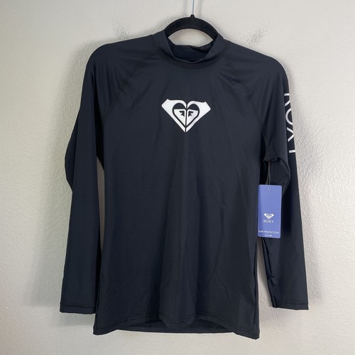 Roxy Rash Guard Shirt Womens XL Long Sleeve UPF 50 Swim Surf Sun ...