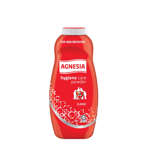 AGNESIA Hygiene Care Antibacterial Dusting Body Powder Classic (100g ...