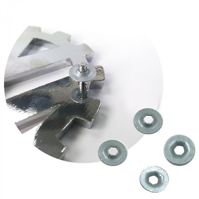 Emblem Badge Clip - Set 4 for VW split oval bus 356 kdf ghia samba ...