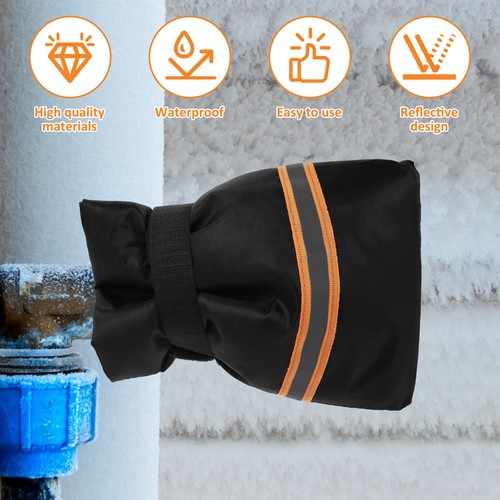 4Pcs Outdoor Faucet Cover Waterproof Winter Tap Insulation Cover with ...