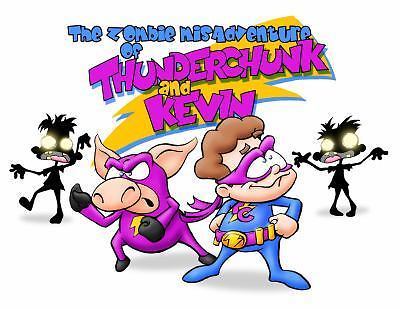 Zombie Misadventure of Thunderchunk and Kevin by Jim Piraino (2017, Uk ...