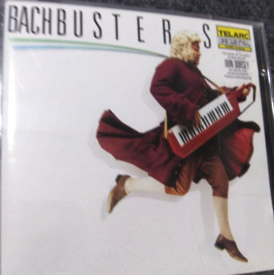 BACH BACHBUSTERS Don DORSEY CD MUSIC OF JS BACH JAPAN TELARC 1985 ...