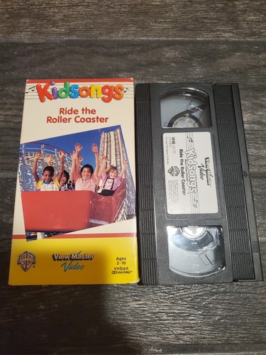 Kidsongs Ride The Roller Coaster VHS View- master Video USED ...